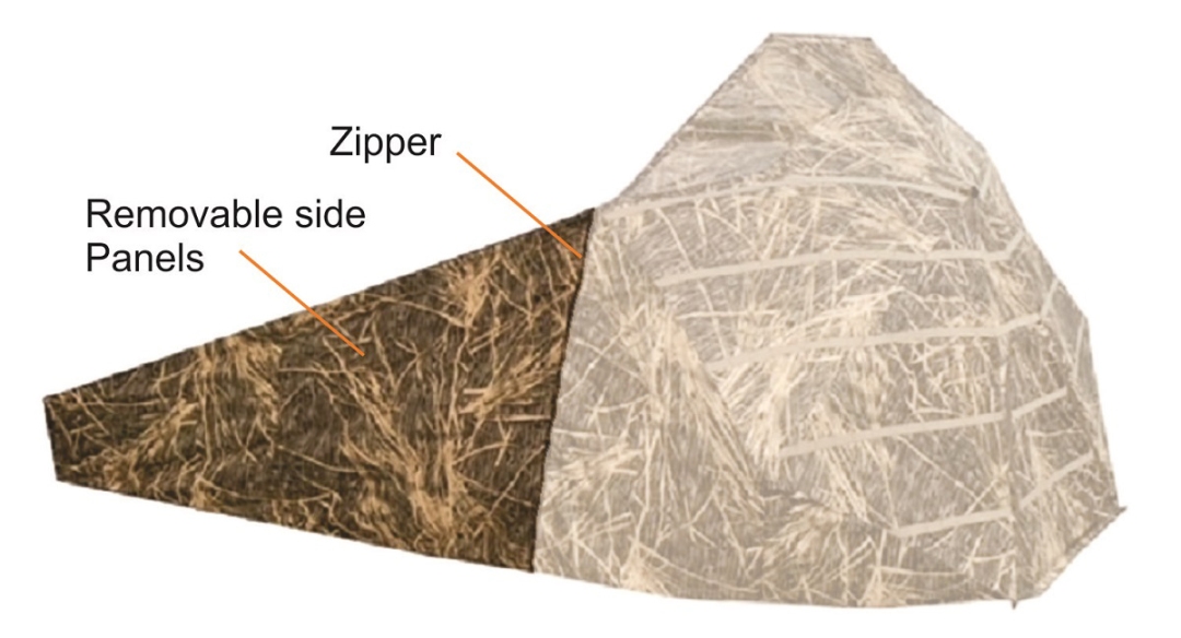 Ohio Knife and Tool: Side Panel for Game Keepers Big Drake Ground Blind