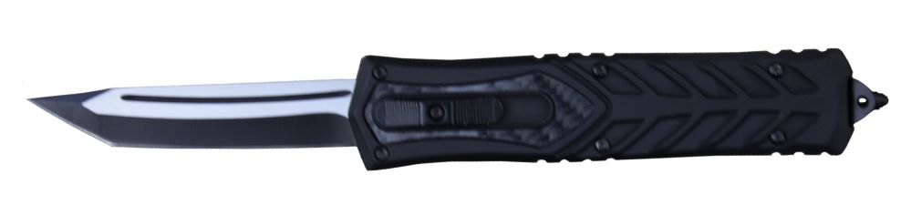 Ohio Knife and Tool: DF OTF Carbon Fiber Tanto Point